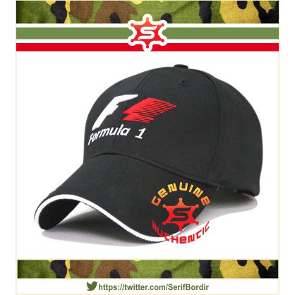 Jual Topi F1 Formula One Baseball Import Hitam F1 Racing Lewis Hamilton ...