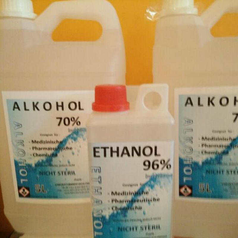 Jual alkohol / ethanol 70% 5 Liter | Shopee Indonesia