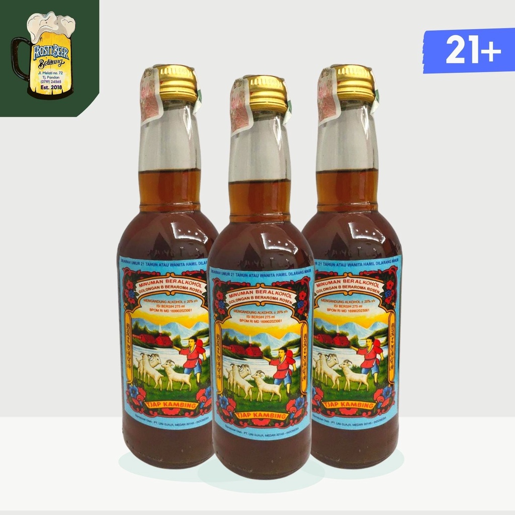 Jual Kamput Tjap Kambing 20% 275 ml - Minuman fermentasi pepaya ...