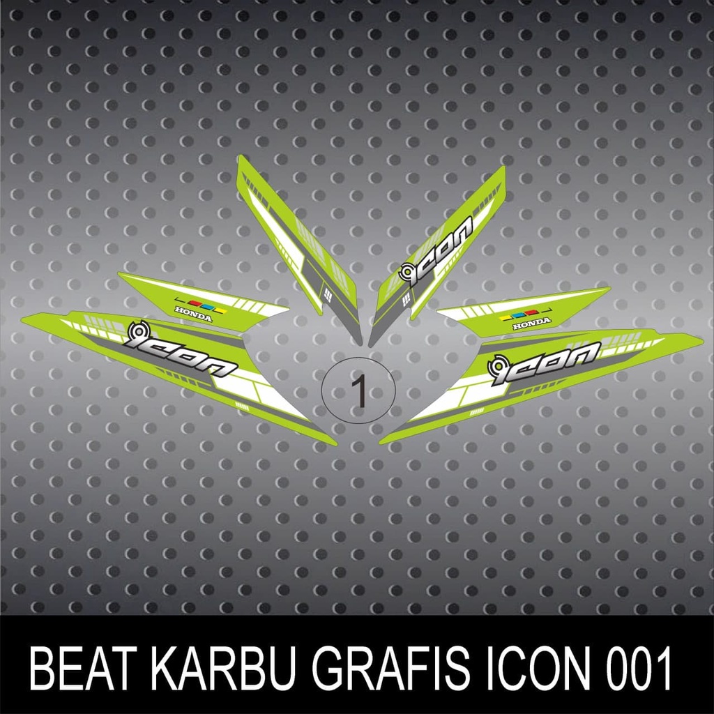 Jual STICKER STRIPING HONDA BEAT KARBU 001 | Shopee Indonesia
