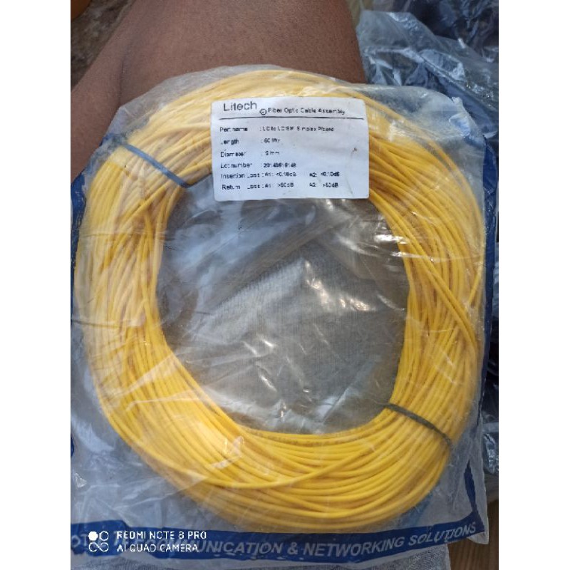 Jual TERBARU KABEL FO PATCH CORD LC-LC 50 METER | Shopee Indonesia