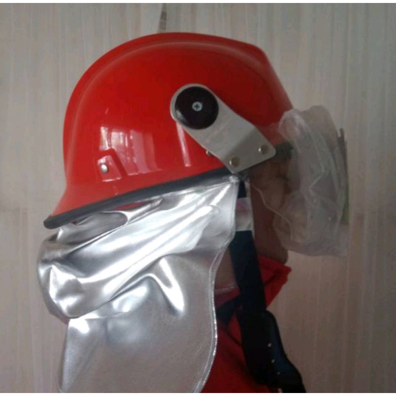 Jual Helm Safety Pemadam JHI Lokal Fire Helm Damkar Berkualitas ...