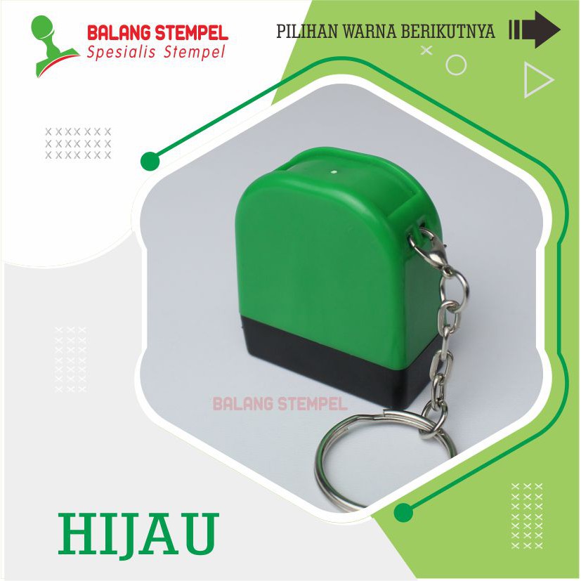 Jual Stempel Nama Dokter Bidan Perawat Apoteker Cap Stampel Flash Warna Otomatis Custom ...