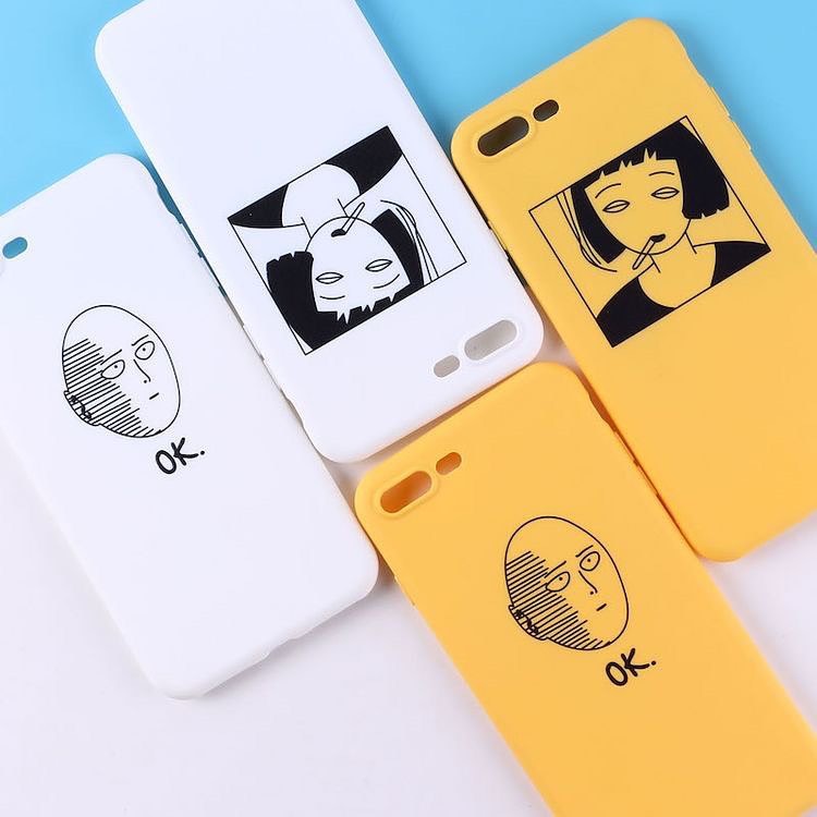 Jual Casing Saitama One Punch Man Custom Case Anime Ready All Tipe HP ...