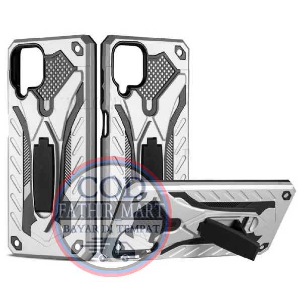 Jual SAMSUNG A12 CASING STANDING BACK KLIP HARD CASE ROBOT NEW COVER ...