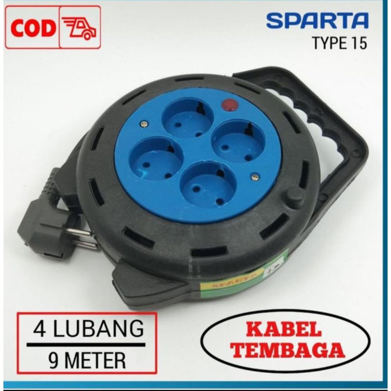 Jual HBM-BOX Kabel ROLL COLOKAN 10M DAN 15 Meter Type 15 - Stop Kontak ...