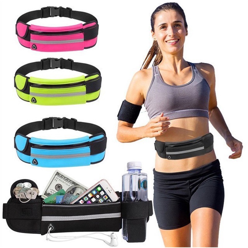 Jual Tas Pinggang Olahraga Lari / Running Belt Waterproof / Tas ...