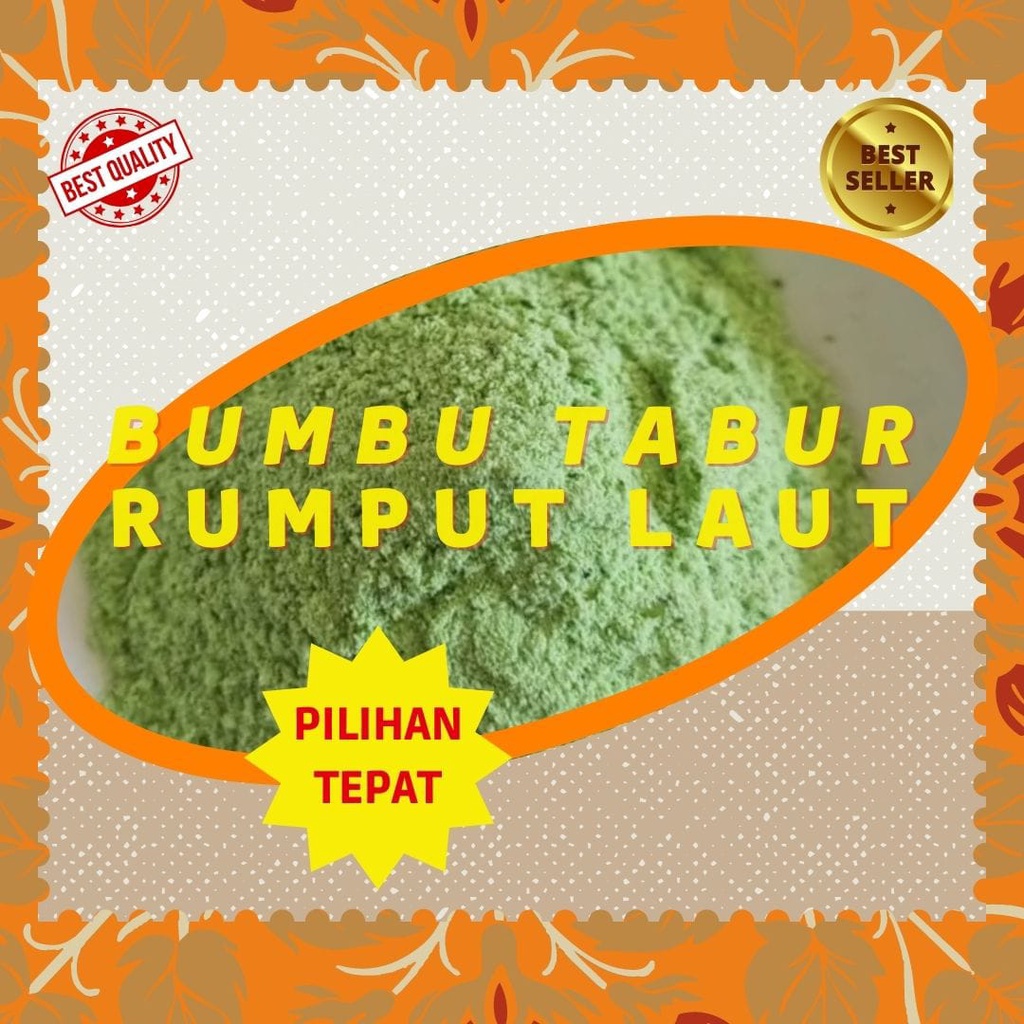 Jual Bumbu Tabur Rumput Laut 50Gr Bubuk Tabur Rumput Laut Powder Aneka ...