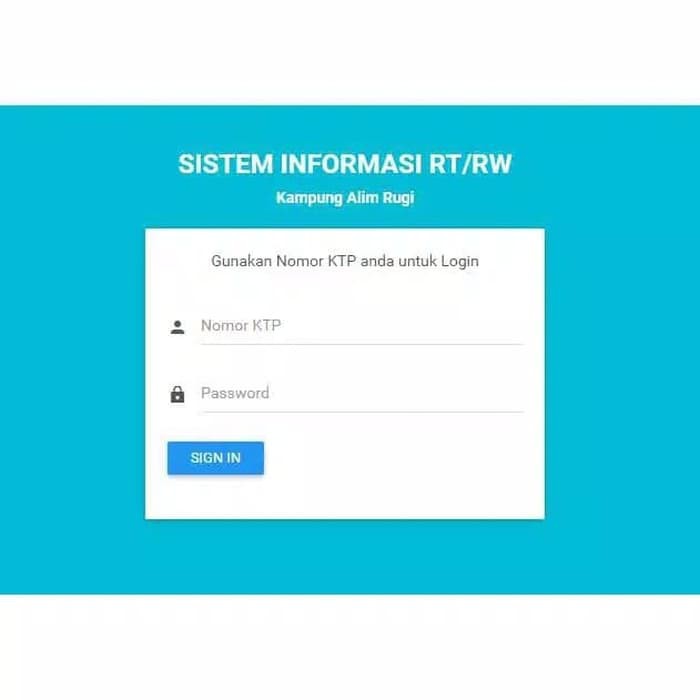 Jual Source Code Sistem Informasi Manajemen RT/RW Berbasis Web | Shopee ...