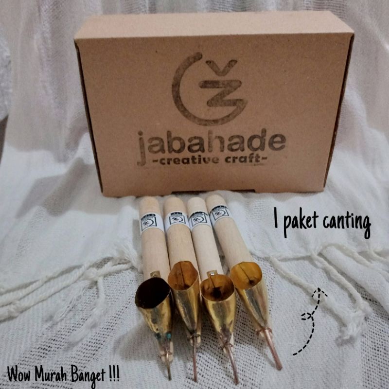 Jual Canting batik paket lengkap cecek isen klowong tembokan 1 paket ...