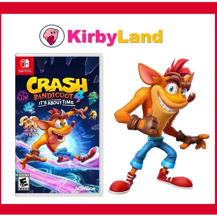 Jual Switch Crash Bandicoot 4 Its About Time | Shopee Indonesia