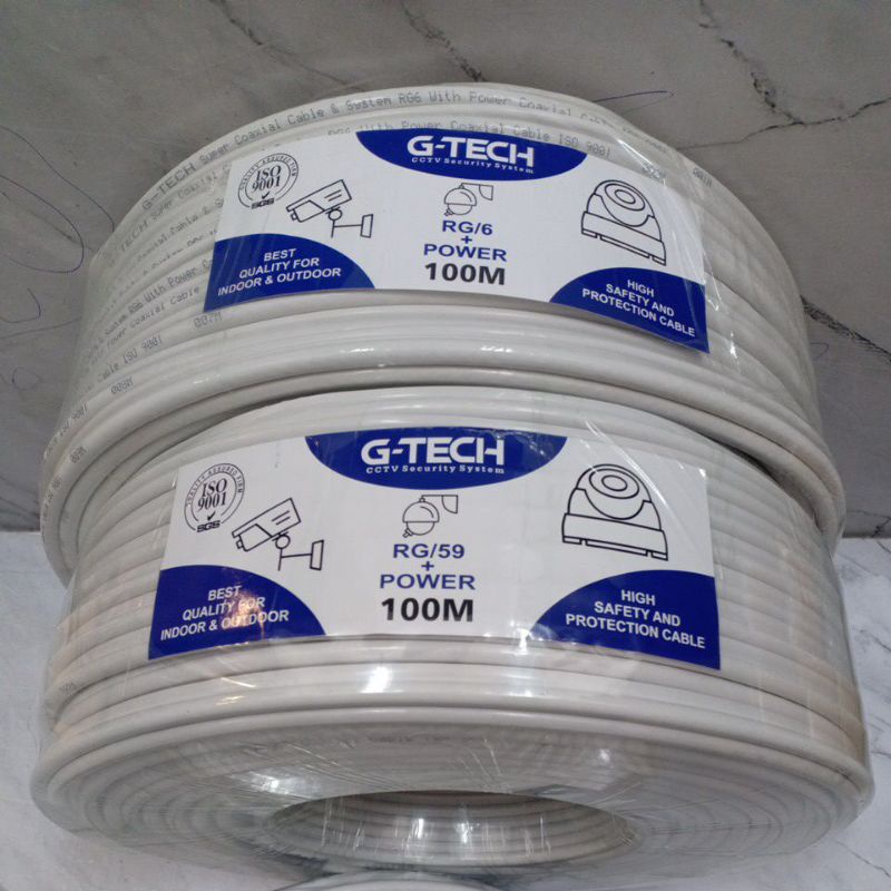 Jual KABEL CCTV RG59 POWER 100M COAXIAL | Shopee Indonesia