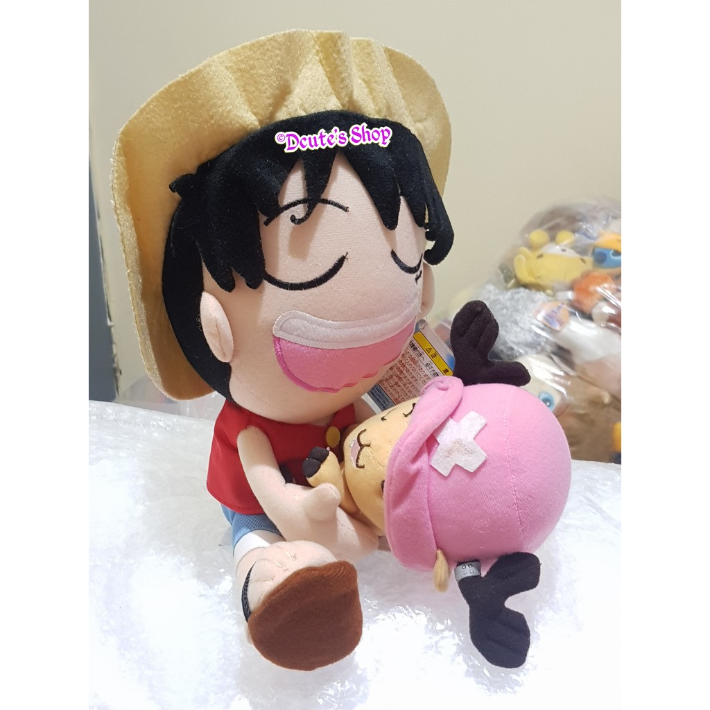 Jual Boneka One Piece Luffy Hug Chopper ORIGINAL | Shopee Indonesia