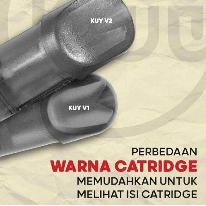 Jual New - Authentiic Catridge Vapoor Kuy V2 Elektrik Harga Satuan ...