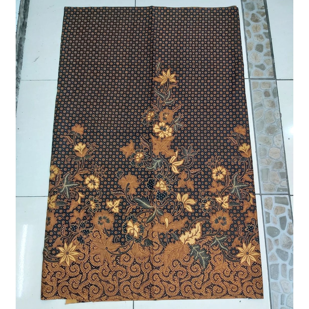 Jual Kain Jarik Batik SOLO motif sogan truntum bunga | Shopee Indonesia