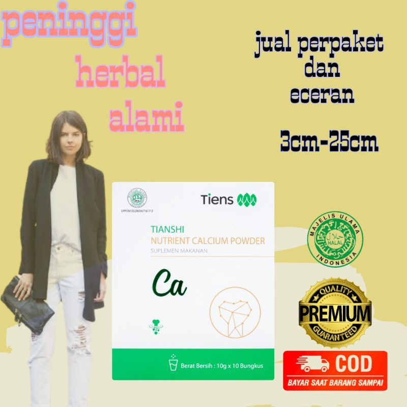 Jual Susu nutrisi tubuh Nutrient Calcium Powder Tiens | Shopee Indonesia