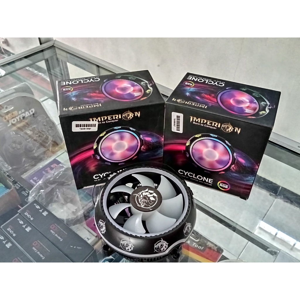 Jual Fan Processor Prosesor Gaming LED RGB Intel AMD Imperion Cyclone ...