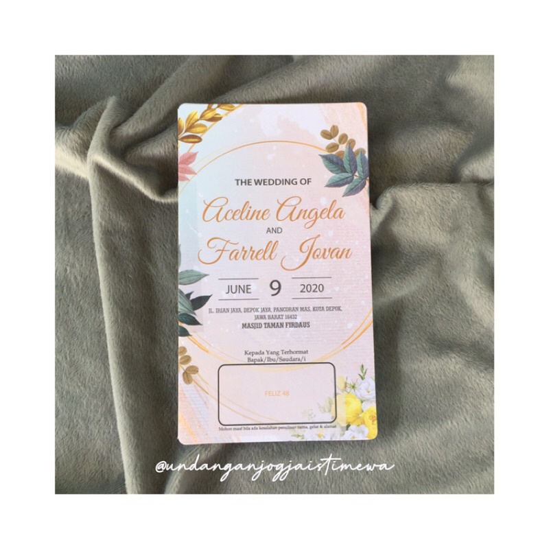 Jual UNDANGAN SOFT COVER | Shopee Indonesia