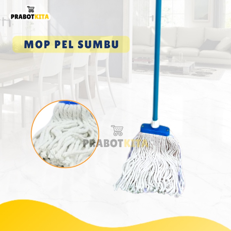Jual Pel Lantai Sumbu NGY / Mop Pel Medium / Pembersih Rumah | Shopee Indonesia