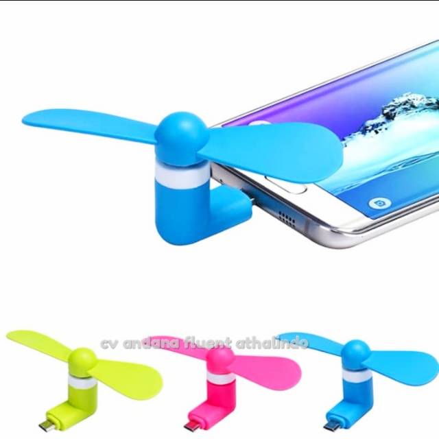 Jual Kipas angin mini for hp micro android umum kipas buat hp colokan ...