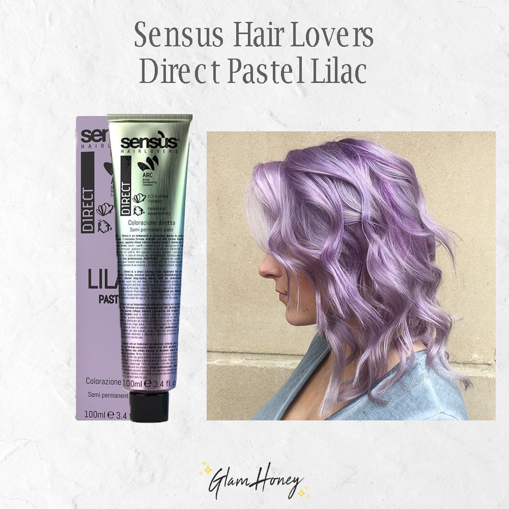 Jual Sensus Hair Color - Pastel Lilac (CAT RAMBUT SEMIPERMANEN/PEWARNA ...