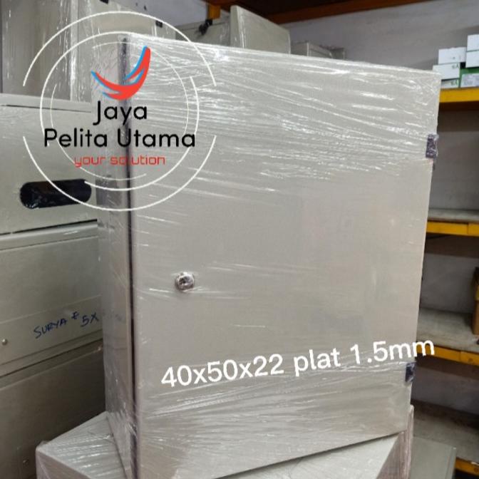 Jual box panel listrik 40x50x22 1.5mm indoor powder coating | Shopee ...