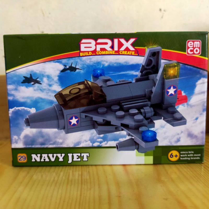 Jual Lego Emco Brix Small Blocks Police ATV/ Fire Patrol | Shopee Indonesia