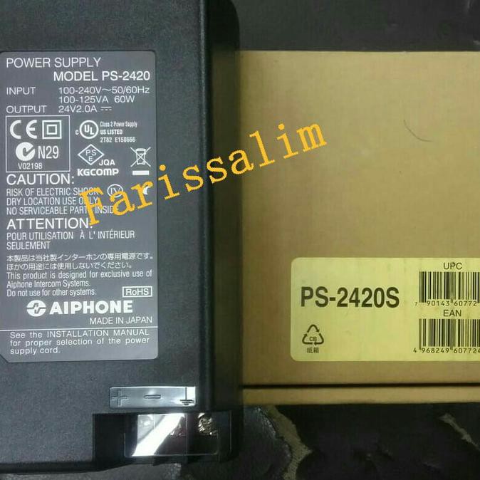 Jual Power Supply Ps-2420 For Nurse Call / Bell Pasien Aiphone, Type ...