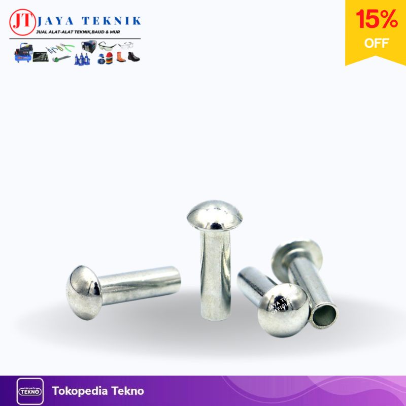 Jual Paku Keling Alumunium M6×40 MM Panjang 40 MMPaku Keling | Shopee ...