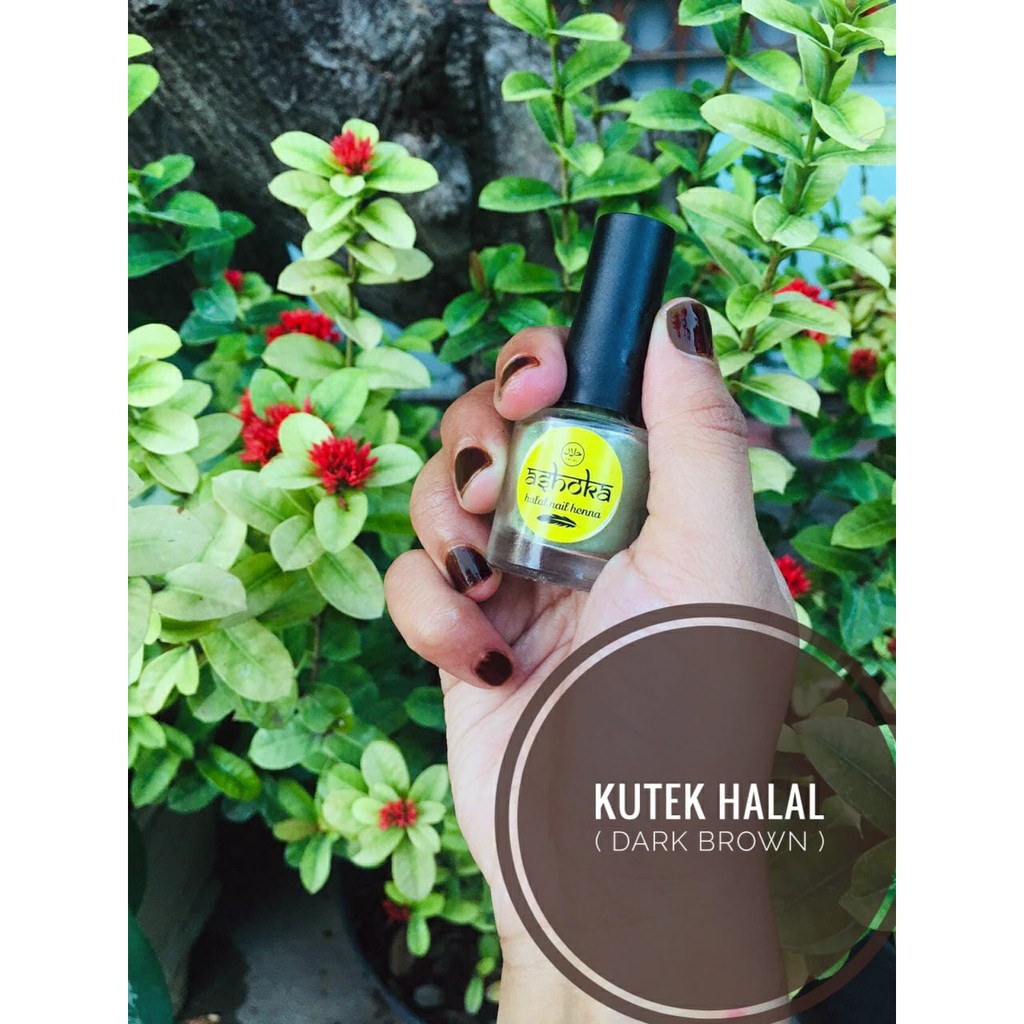 Jual ASHOKA NAIL HENNA KUTEK HENA HALAL SAH SHOLAT | Shopee Indonesia