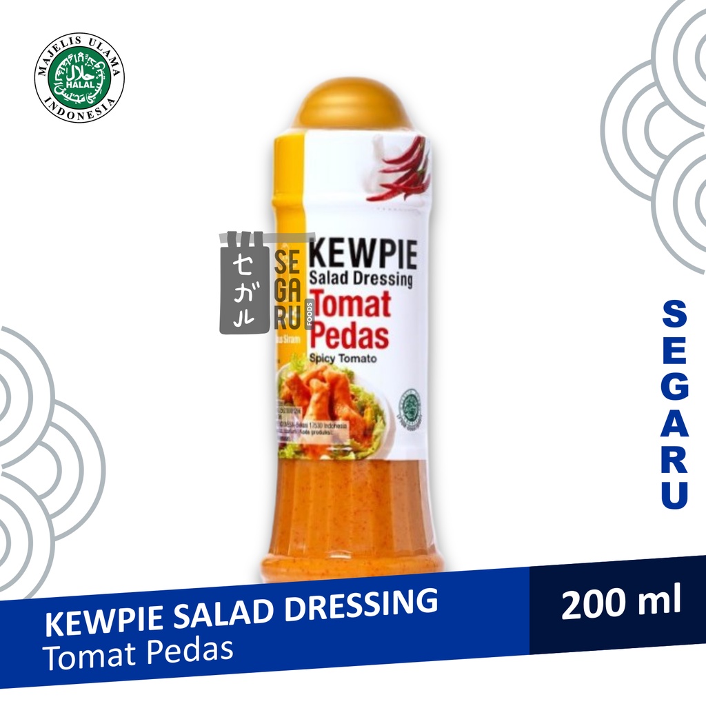 Jual KEWPIE Salad Dressing Caesar, Thousand Island, Wijen Sangrai, Tomat Pedas, Kecap ala Jepang ...