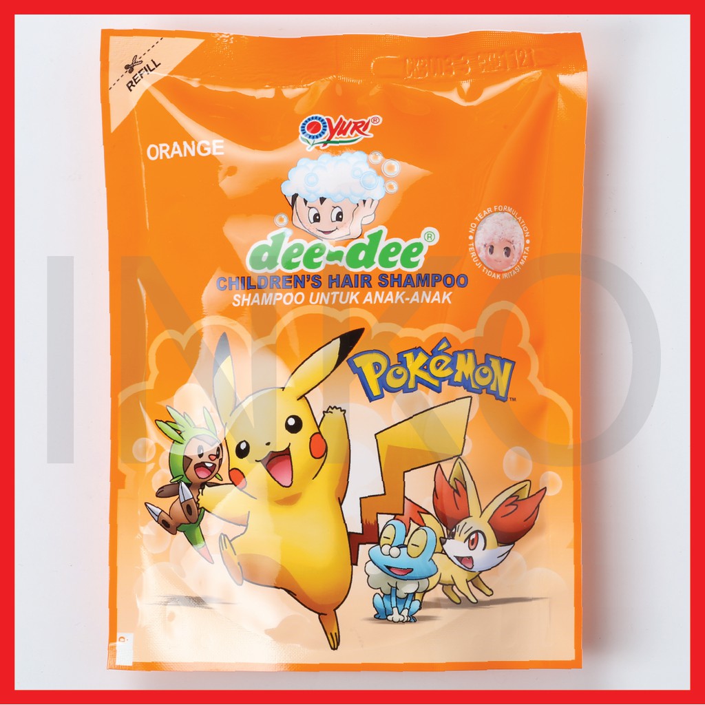 Jual DEE DEE CHILDREN HAIR SHAMPOO UNTUK ANAK ORANGE POUCH 200ML ...