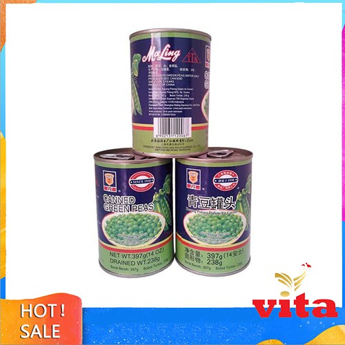 Jual Green Peas TTS Kacang Polong Kaleng 397gr | Shopee Indonesia
