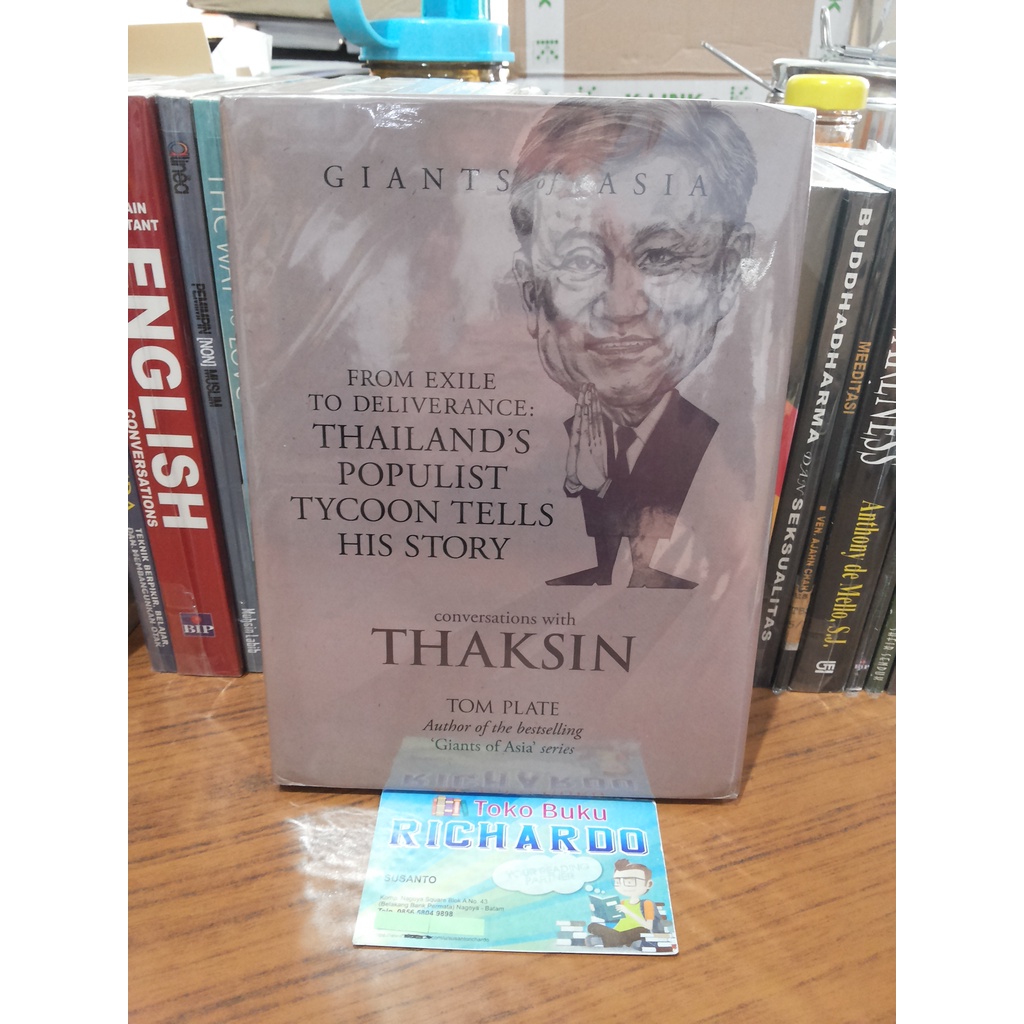 Jual Buku Conversations with THAKSIN --- Tom Plate | Shopee Indonesia