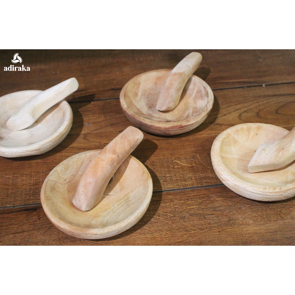 Jual Cobek Coet Plus Ulekan Satu Set 14 cm - 22 cm/ Mutu Muntu ...