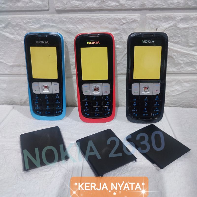 Jual Casing Housing NOKIA 2630 Fullset | Shopee Indonesia