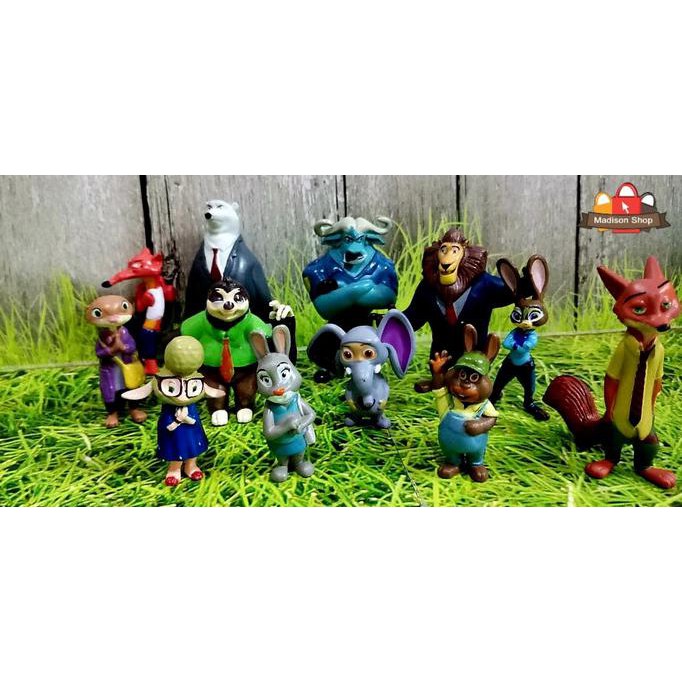 Jual ACTION FIGURE ZOOTOPIA 12 PREMIUM QUALITY CAKE TOPPER FIGURIN ...