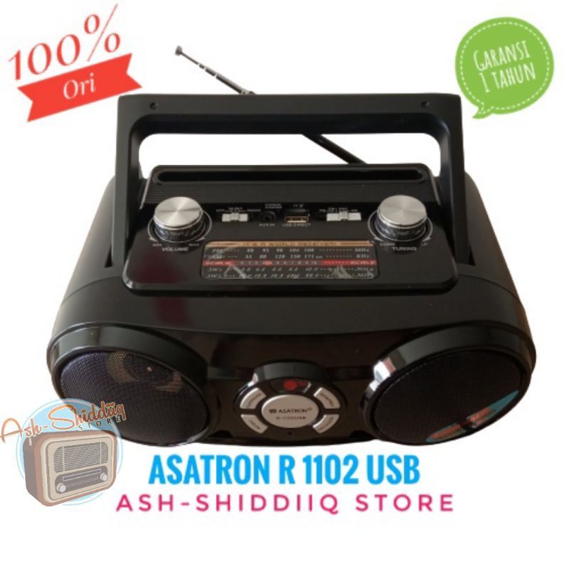 Jual Radio Asatron R 1102 USB BLUETOOTH 100% ORI | Shopee Indonesia