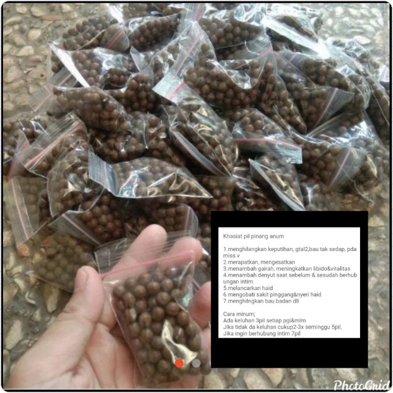 Jual JAMU PIL PINANG ANUM / MUDA Isi 100 Biji Banyak Manfaatnya ...