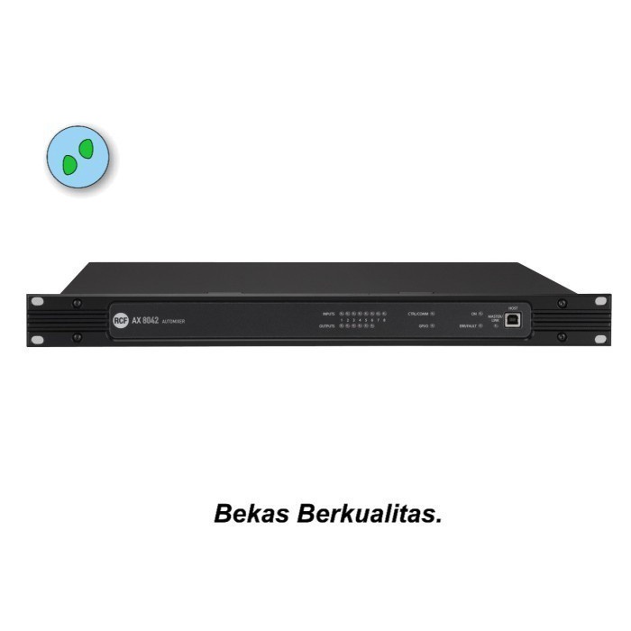 Jual RCF AX-8042 DSP Matrix-Mixer & Automixer Sound System Impor Bekas | Shopee Indonesia