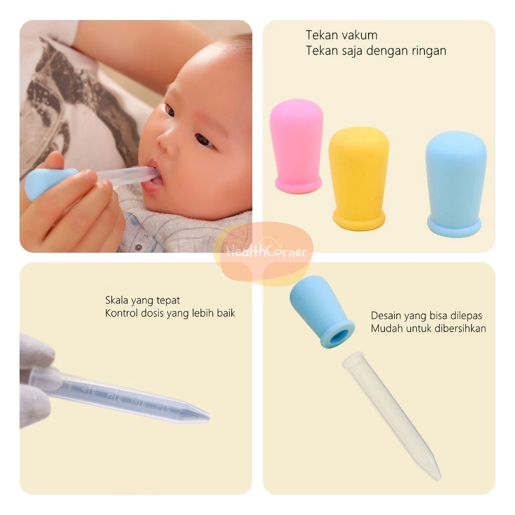 Jual Pipet Tetes Obat Bayi ukuran / Baby Medicine Dropper Feeder RANDOM ...