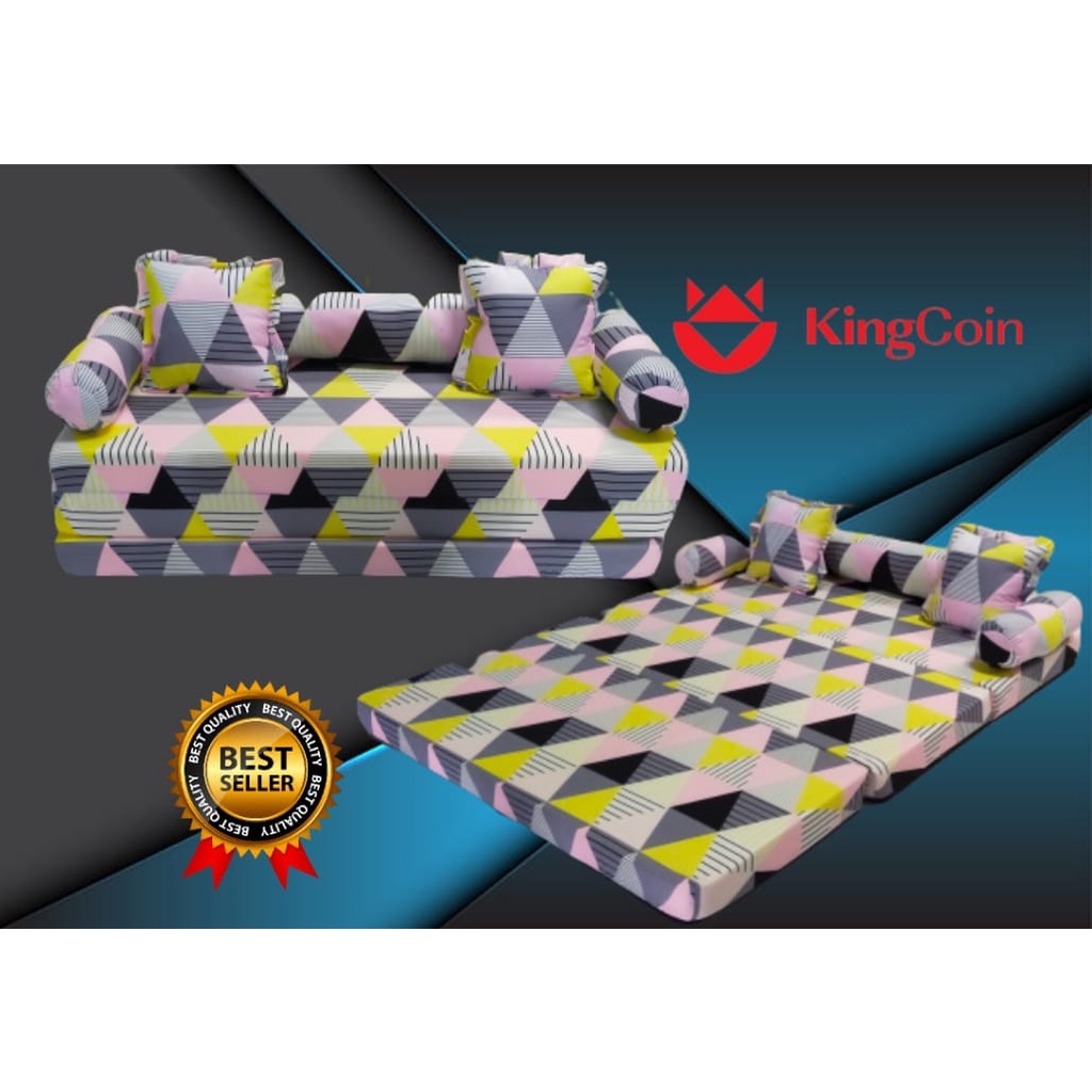 Jual Sofa Bed Kursi Tamu Minimalis Kasur Karakter Sofabed Murah Furniture Sofa Lipat Lantai Busa ...