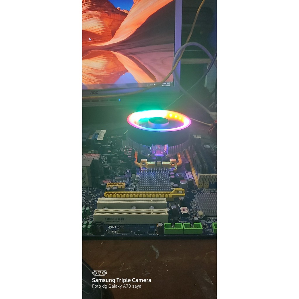 Jual Motherboard AM2+ Foxconn A7GM-S Dengan 4 Slot Ram DDR2, VGA ...