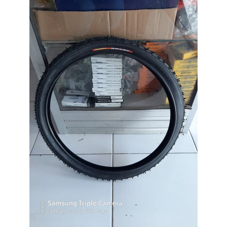 Jual Ban Luar Sepeda KENDA 16 x 1 3 /8 / 1 3 per 8/ 16+ plus Kwest / K-193P SKIN WALL | Shopee ...