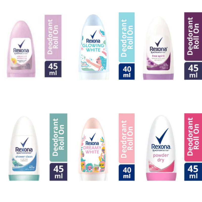 Jual REXONA WOMEN ALL VARIAN 45 ML | Shopee Indonesia