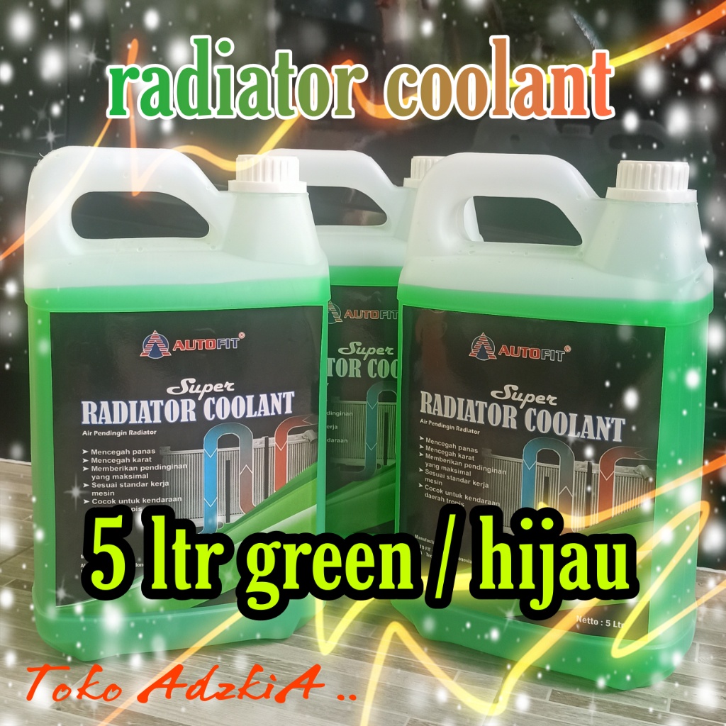 Jual Super Air Radiator Coolant Mobil Motor Autofit 5 liter Honda ...