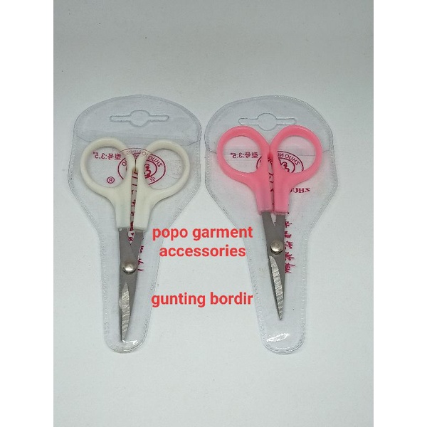 Jual Gunting Bordir Gagang Plastik ( Ujung melengkung ) | Shopee Indonesia