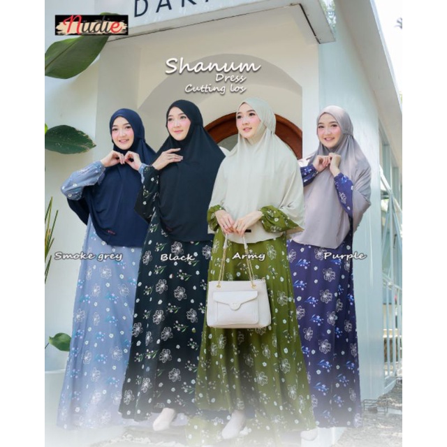 Jual GAMIS SHANUM HEMISPHERIC RUFFLE BY NUDIE COLLECTION BAHAN RAYON ...