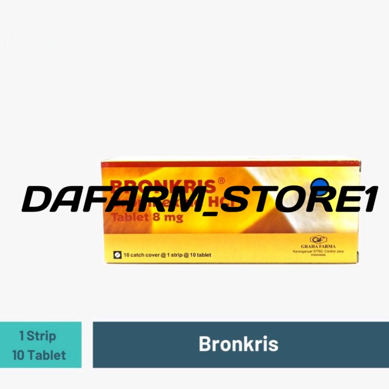 Jual Bronkris Batuk Berdahak 10 Tablet | Shopee Indonesia