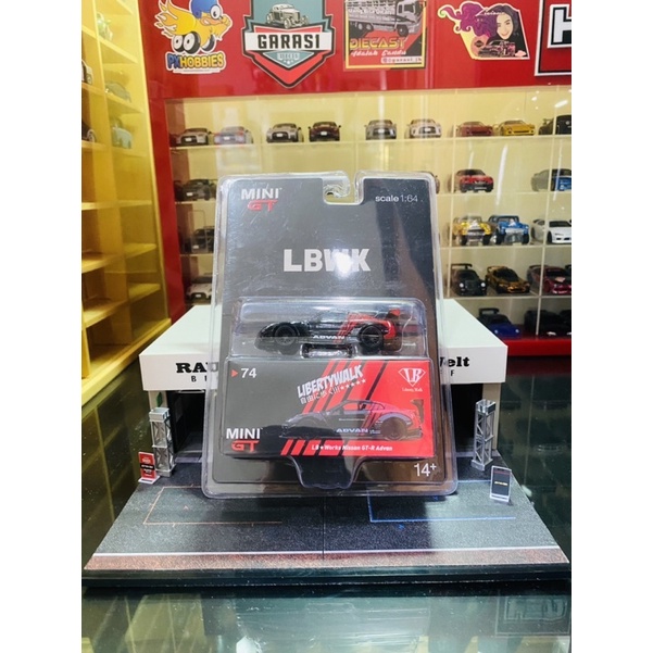 Jual Mini GT No 74 LB Works Nissan GTR R35 Advan Japan Exclusive LBWK Store Edition | Shopee ...